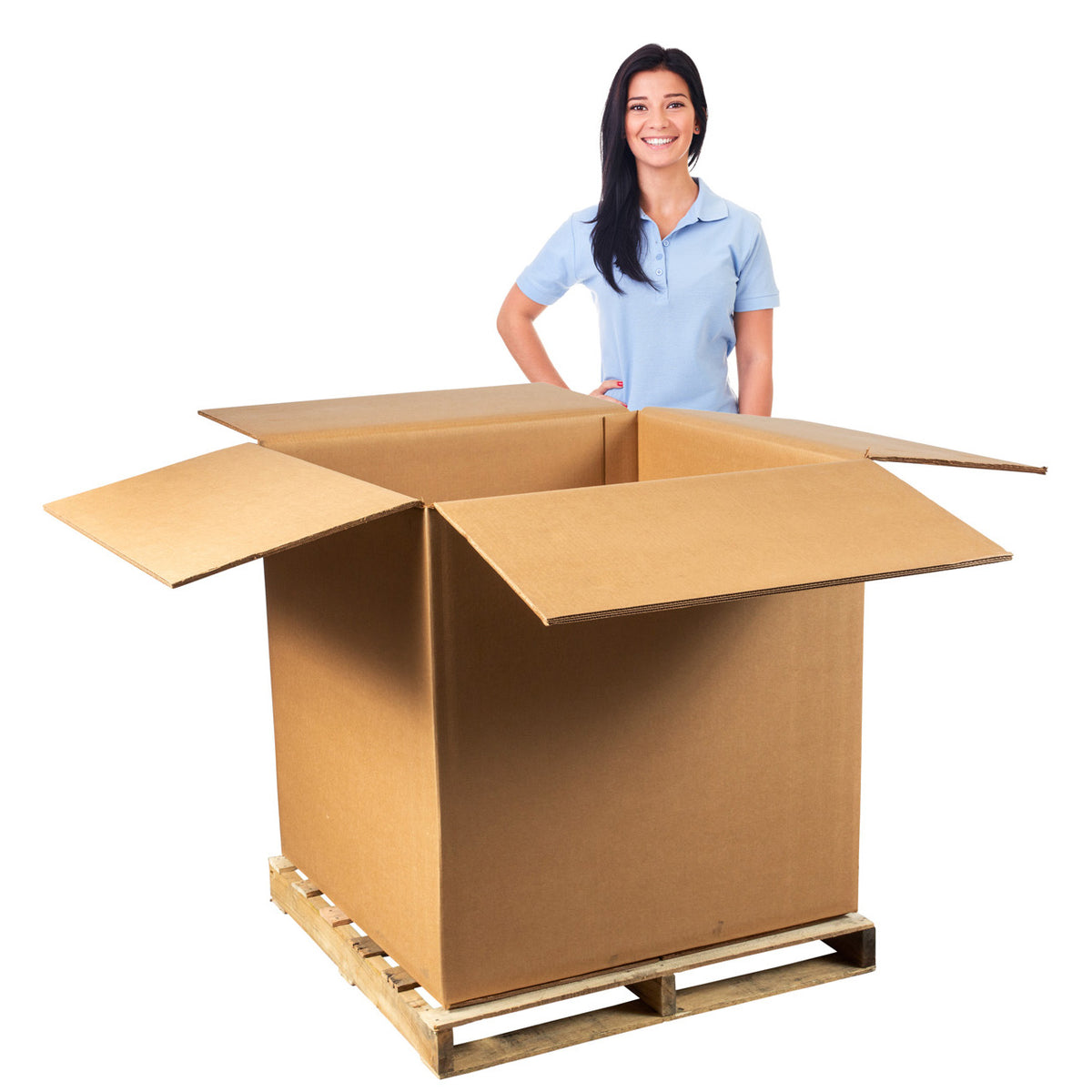 Cubic Yard Gaylord Box: Triple Wall Cubic Yard Gaylord Box | Boxbuddy ...